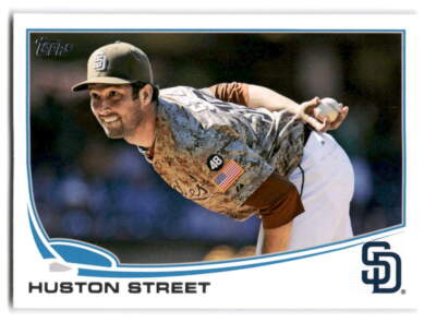 Huston Street 2013 Topps Baseball #549 San Diego Padres | eBay