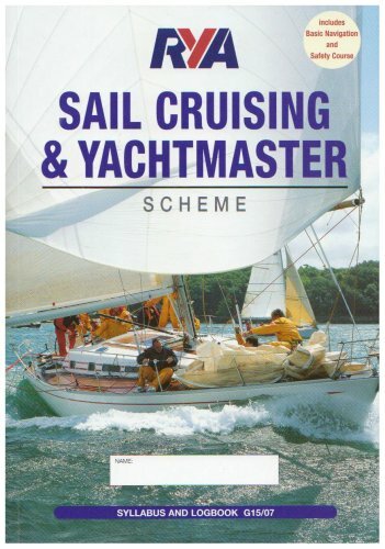 RYA Sail Cruising Syllabus and Logbook By Royal Yachting Associa | eBay