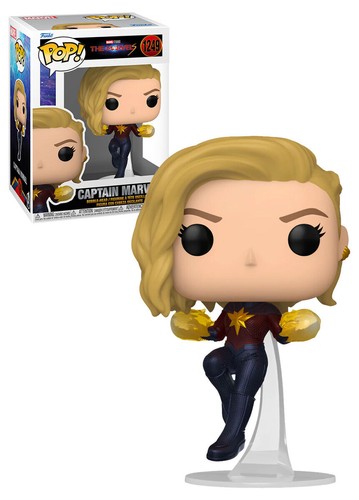 Funko POP! Marvel The Marvels #1249 Captain Marvel (Floating) - New ...