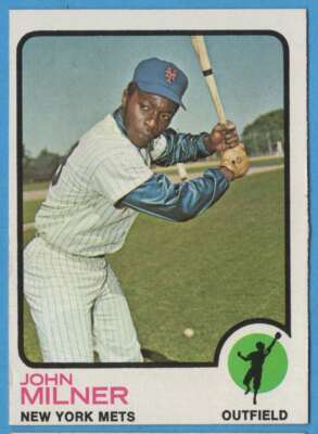 1973 Topps John Milner #4 New York Mets | eBay