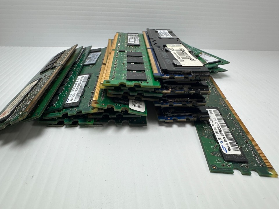 1LB DDR2 RAM Gold Recovery / Scrap Computer PCB IBM Server Laptop | eBay