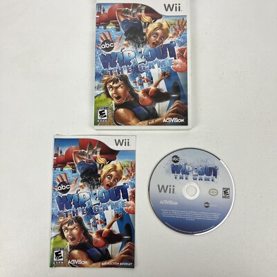 Wipeout: The Game (Nintendo Wii, 2010), Tested, Case, Manual and Disc ...