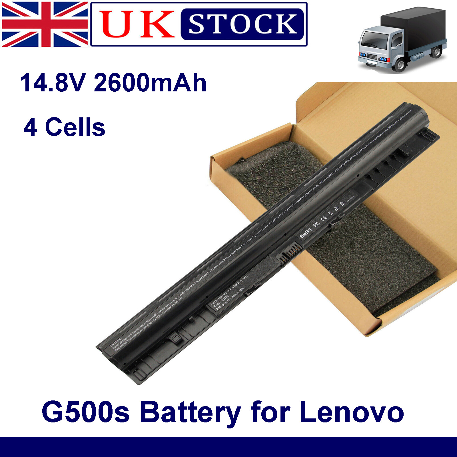 G500s Battery for Lenovo G400s G405s G410s G505s L12S4E01 L12L4A02 ...