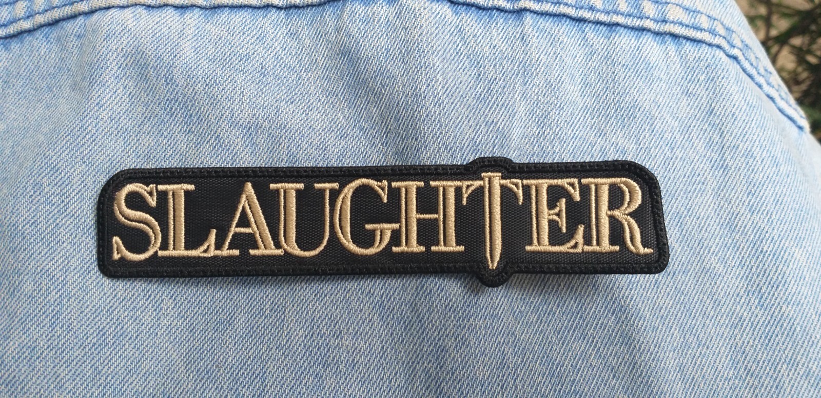 Vinnie Vincent Invasion Slaughter embroidered patch hard rock kiss ...