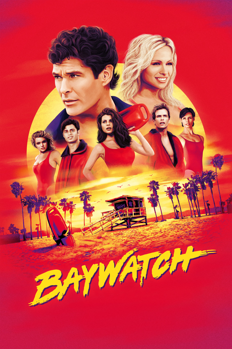 David Hasselhoff Baywatch Tapet