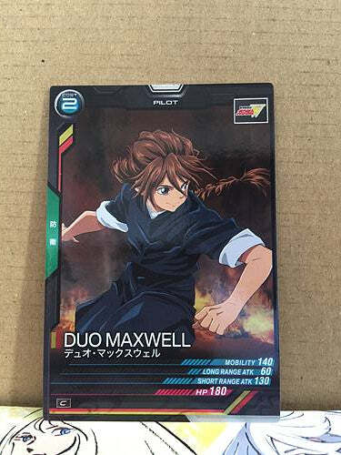DUO MAXWELL LX04-090 C Gundam Arsenal Base Card | eBay