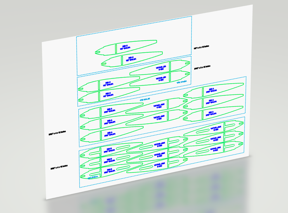 1955 Vintage PIRATE Control Line Airplane by Riley Wooten NEW RIB KIT ...