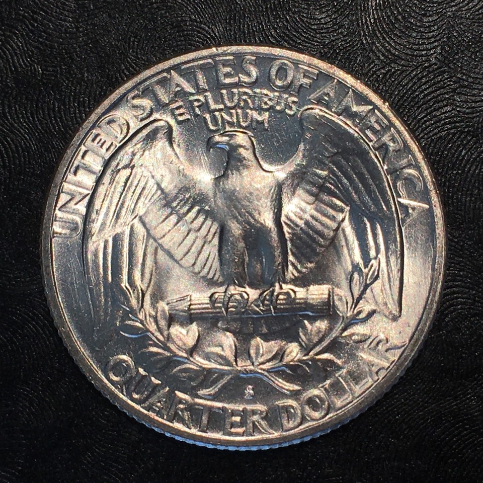 1948-S Washington Quarter - Superb Uncirculated - High Quality Scans # ...