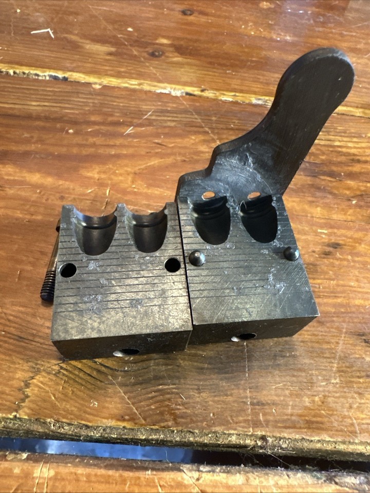 Lyman 452374 2 Cavity Bullet Mold Blocks .45 Cal. RN 225 gr. | eBay