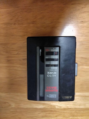 AIWA Cassette Player Auto-Reverse Super Bass Portable Vintage Audio ...