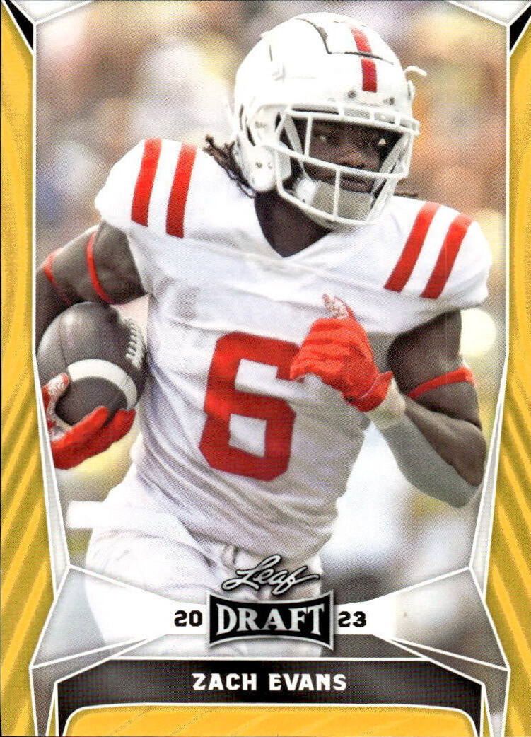 2023 Leaf Draft - Gold #31 Zach Evans (RC) for sale online | eBay