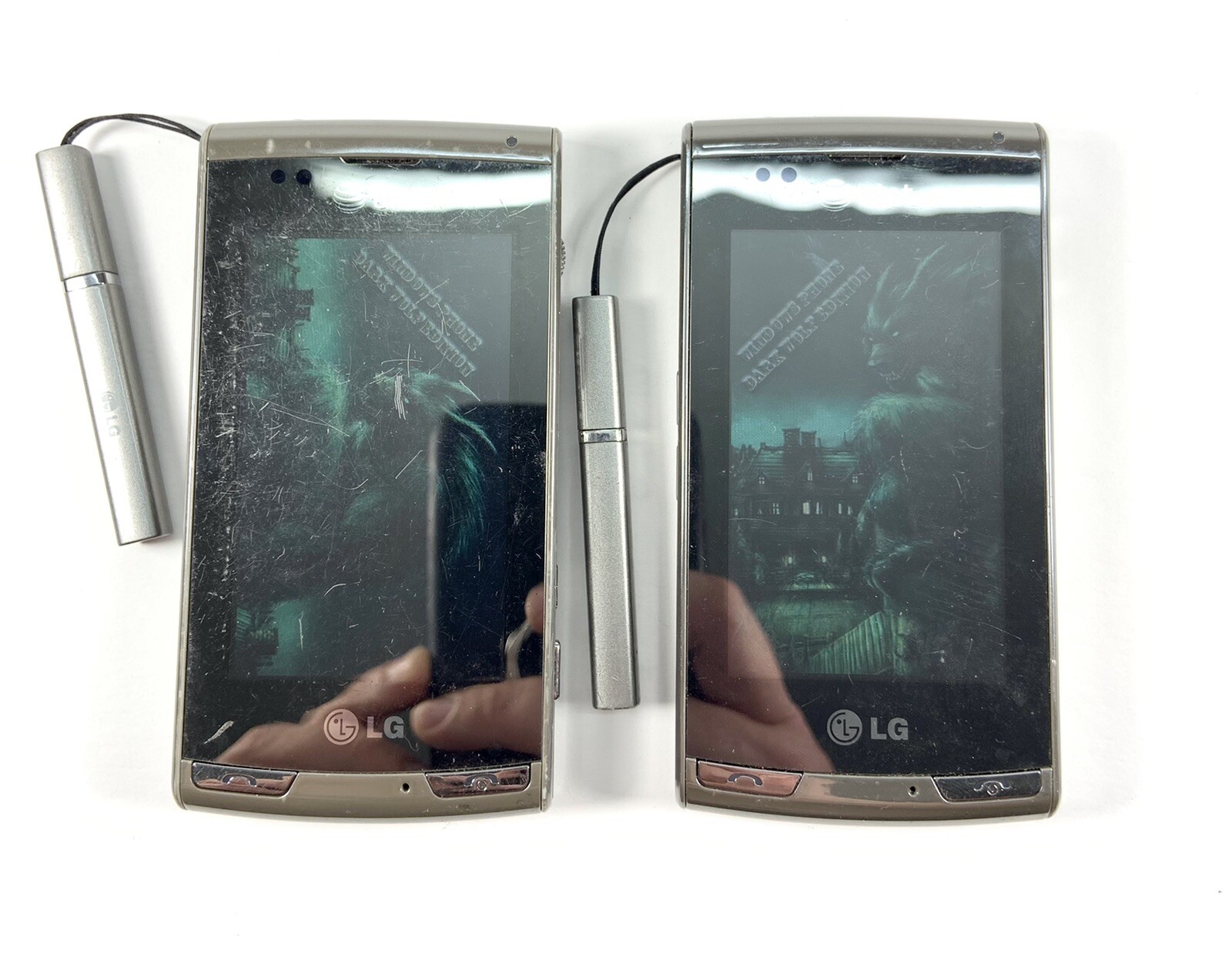 LG Incite CT810 - AT&T Silver Smartphone (LOT Of 2) For Parts | eBay