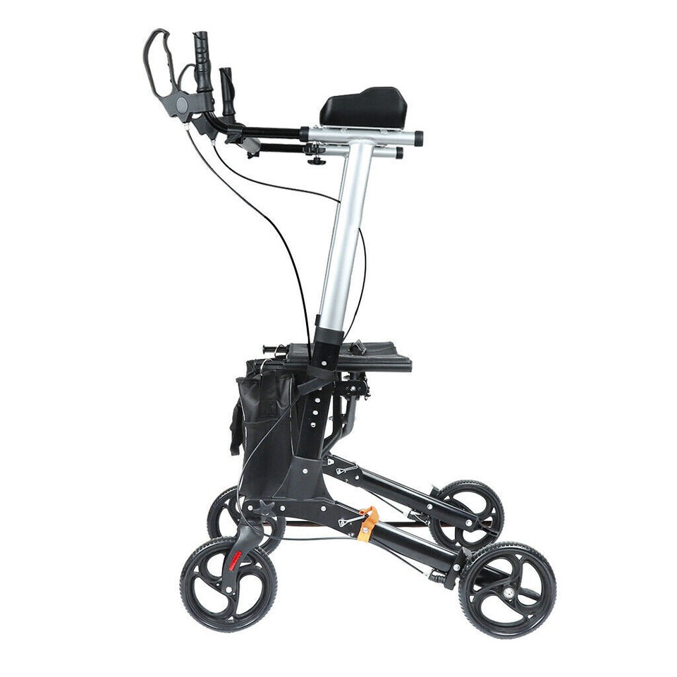 Mobility Upright Rollator Mobility Walker Lightweight with Arm Support ...