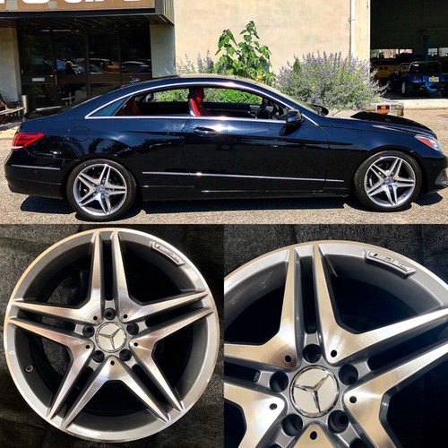 002 MERCEDES 18 INCH RIMS WHEELS SET4 NEW 2007 - 2012 S550 S600 S400 ...
