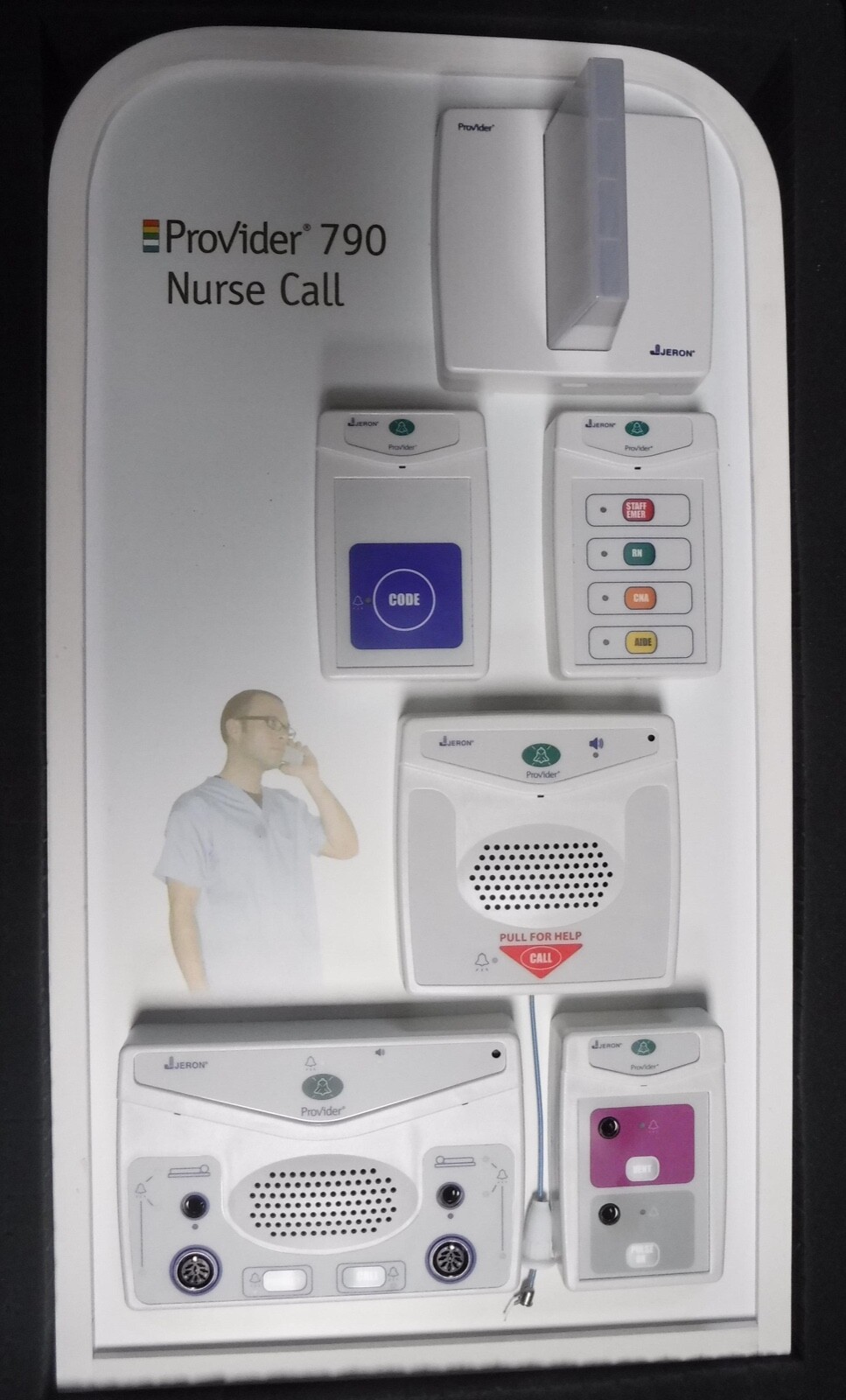PROVIDER 790 NURSE CALL DEMO KITS SHIPPED IN 2 PELICAN CASES SHIPPING ...