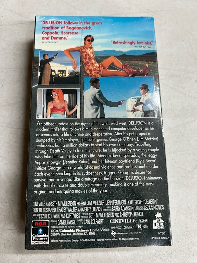 Delusion (VHS, 1991) for sale online | eBay