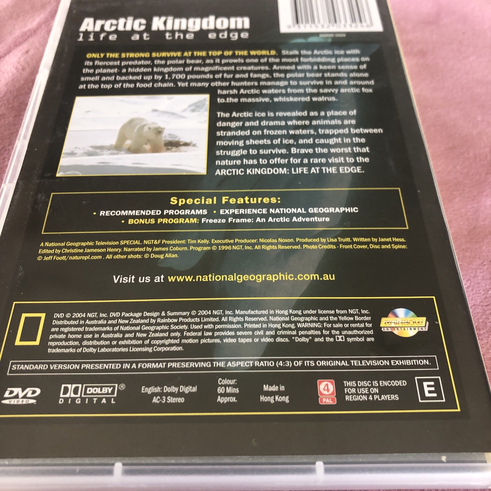 USED/LIKE NEW National Geographic - Arctic Kingdom - Life At The Edge ...