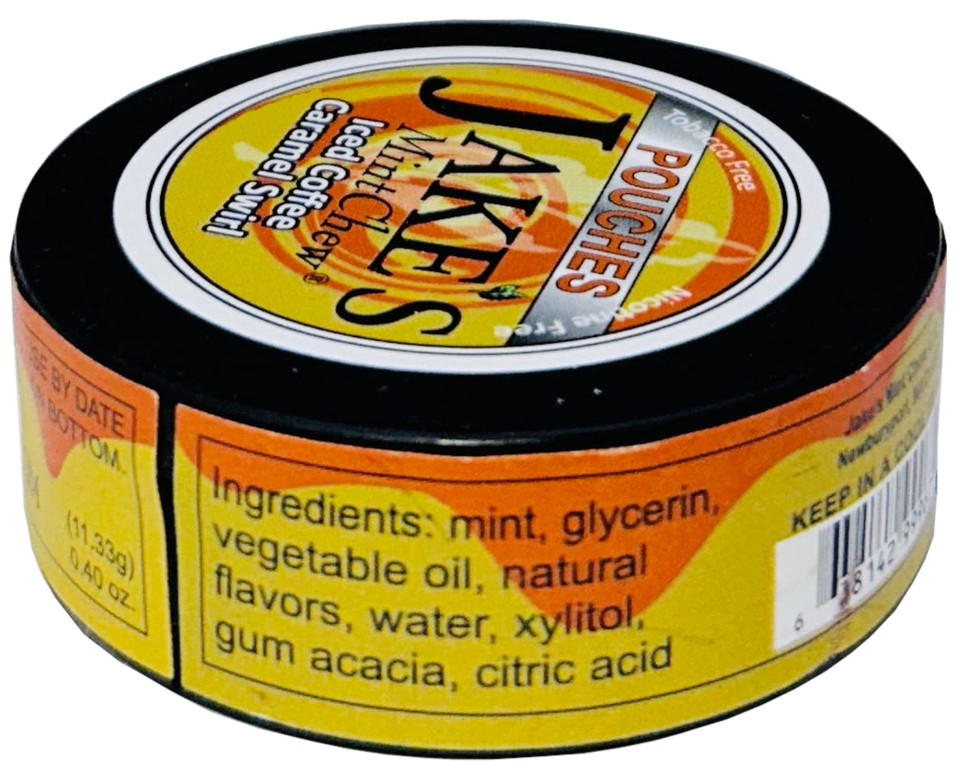 Jake's Mint Coffee Caramel Swirl Pouches 5 Cans & Can Cover | eBay