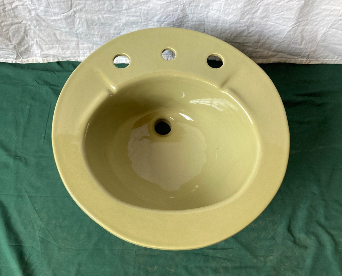 Kohler 19 Inch Round Sink CHELINI 23" X 19" Claremount Oval Drop