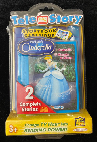 TELE STORY CINDERELLA STORYBOOK CARTRIDGE 2 CPMPLETE STORIES | eBay