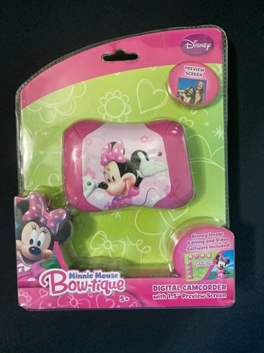 Minnie Mouse Bow-tique Kids Digital Camcorder Video Recorder 1.5 ...