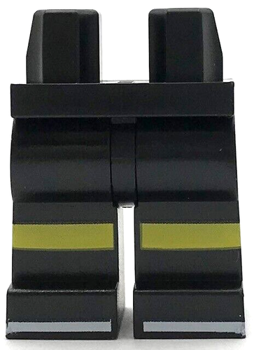 Lego New Minifig Legs with Yellow Knees White Soles Sports Mountain ...