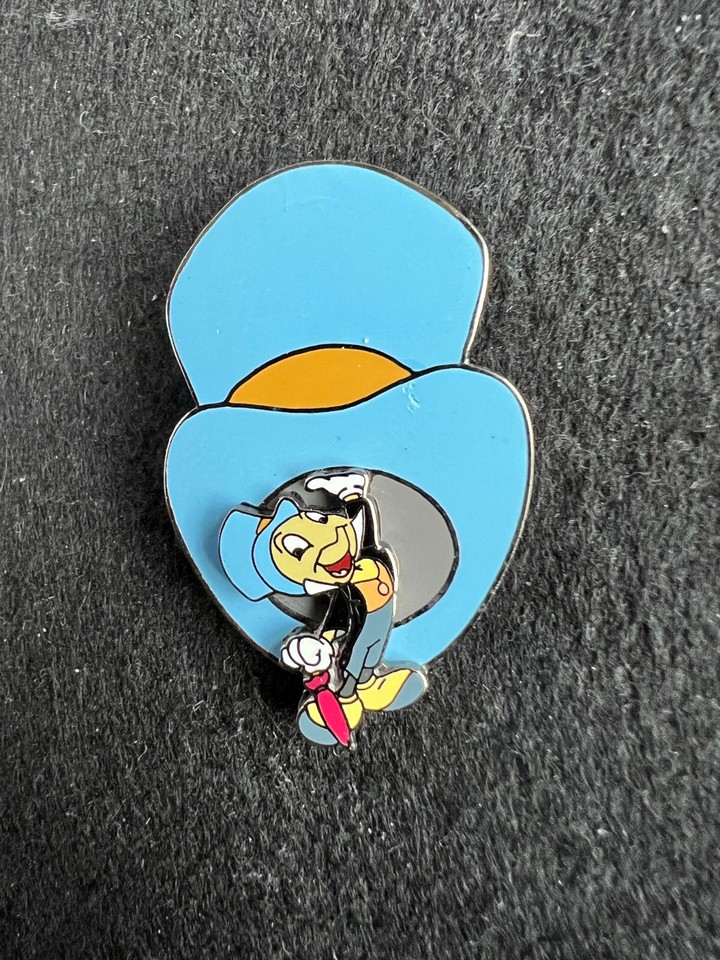 Disney DLR - Big Hat Series (Jiminy Cricket) Blue Pinocchio Pin LE | eBay
