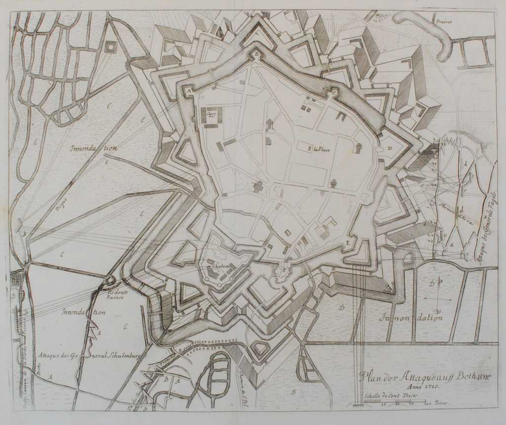 City map of Bethune | eBay