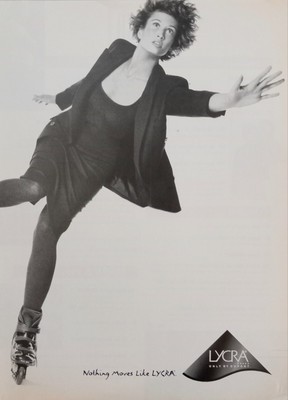 1994 LYCRA Hosiery Magazine Print Ad Glamour Magazine English | eBay