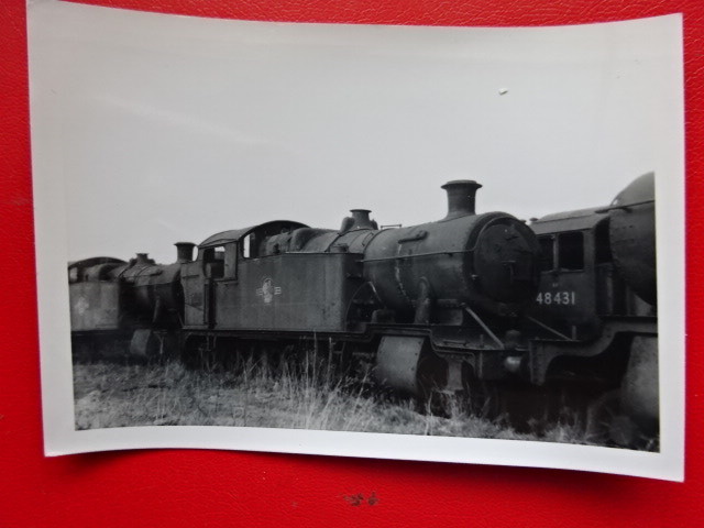 PHOTO GWR CLASS 52XX LOCO NO 5221 AT BARRY SCRAPYARD 3/3/68 | eBay UK