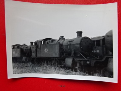 PHOTO GWR CLASS 52XX LOCO NO 5221 AT BARRY SCRAPYARD 3/3/68 | eBay UK