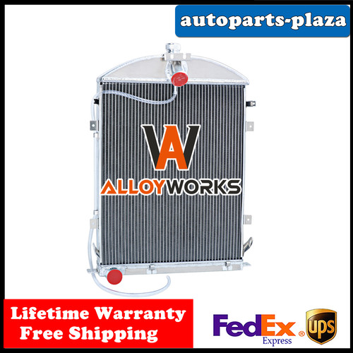 4 ROW Aluminum Radiator Fits 1930-1931 Ford Model A 3.3L I4 MT ...