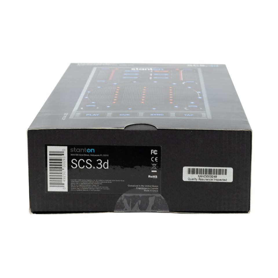 Stanton SCS.3d DaScratch DJ MIDI Controller w/ Multi-Touch Interface ...