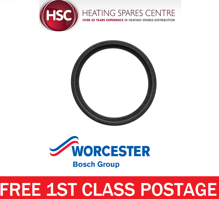 GENUINE WORCESTER (60MM X 8MM) INNER FLUE SEAL 87110043670 - FREE 1ST ...