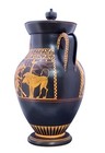 Dionysus Ariadne & Satyrs Amphora Vase Copy Ancient Greek Pottery ...