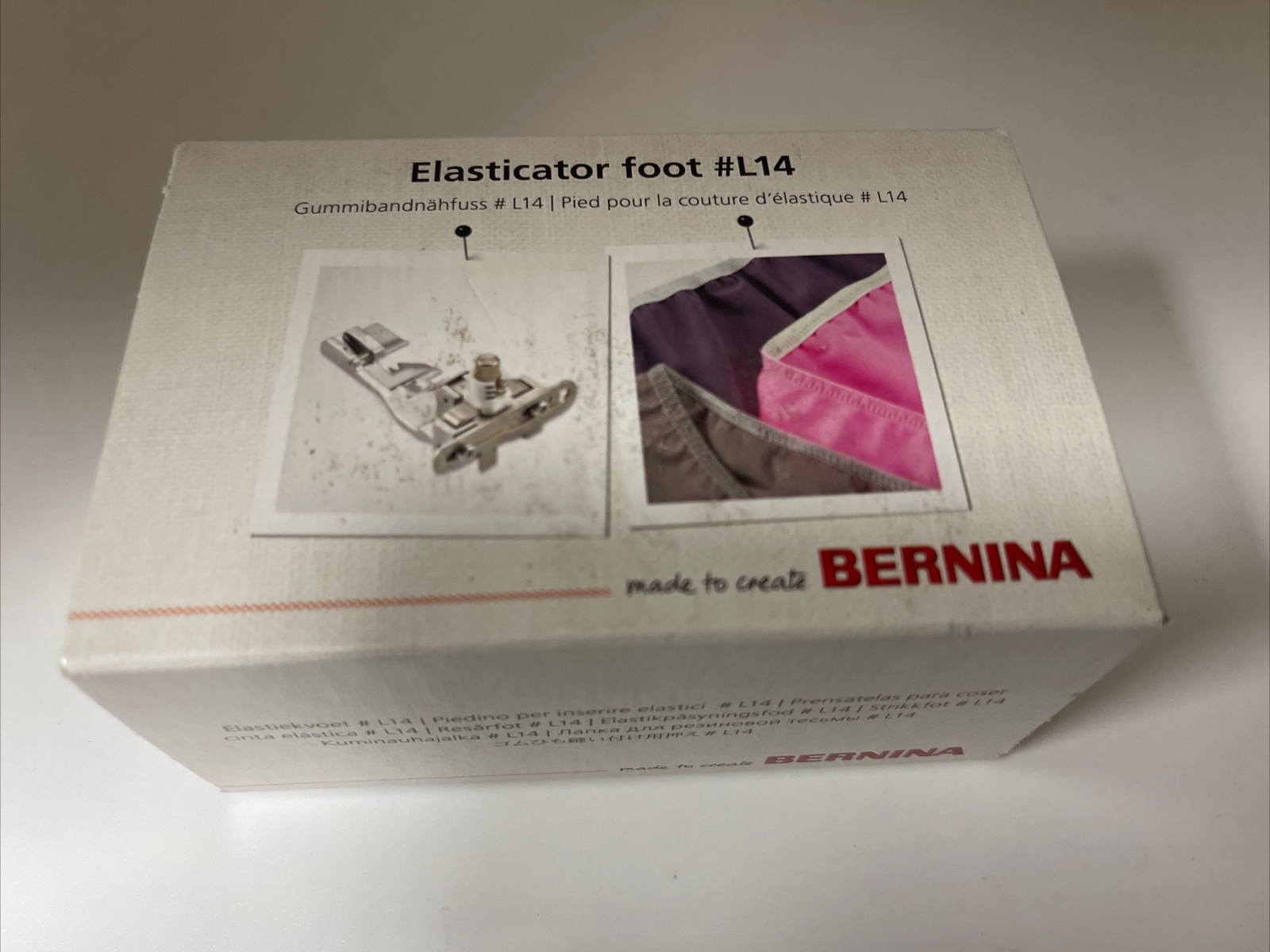 Genuine Bernina Elasticator Foot #L14 Part #103414.70.00 for sale ...