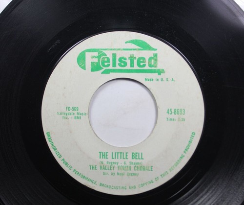 50'S & 60'S Promo 45 The Valley Youth Chorale - The Little Bell / Do ...