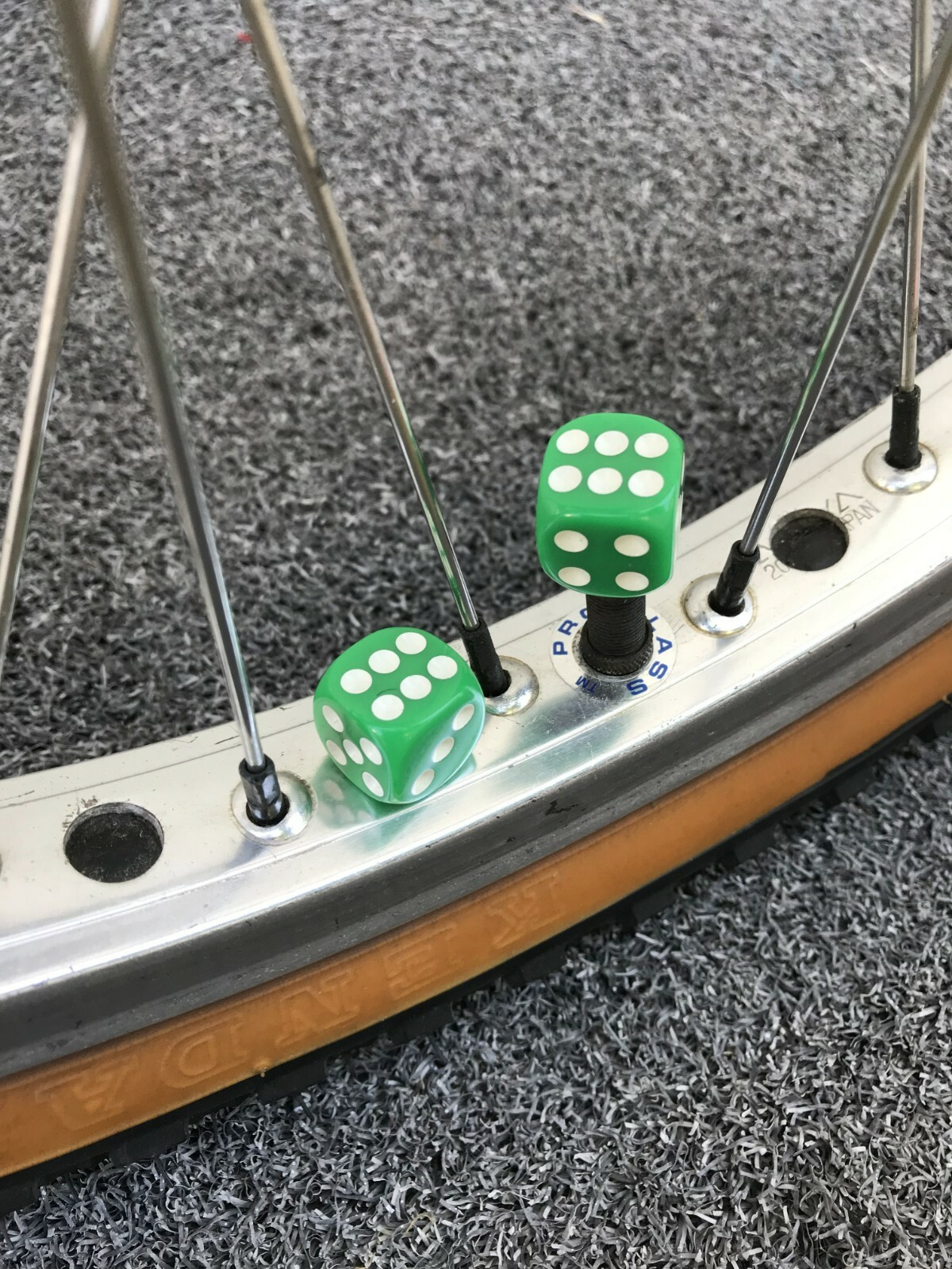 DICE CAP cable end tips crimps bicycle brake OldSchool BMX MTB GJS SE ...