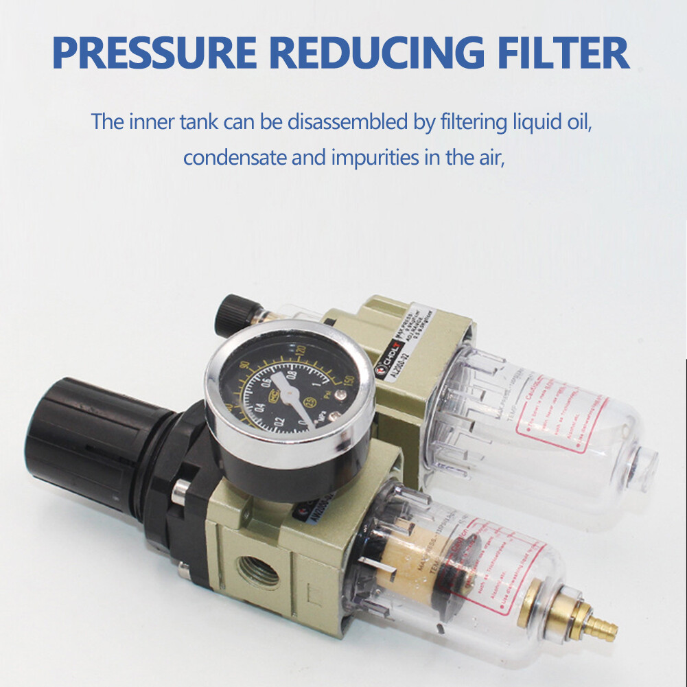 SMC Air Filter Regulator Pneumatic Oil Water Separator Manual Drainage ...