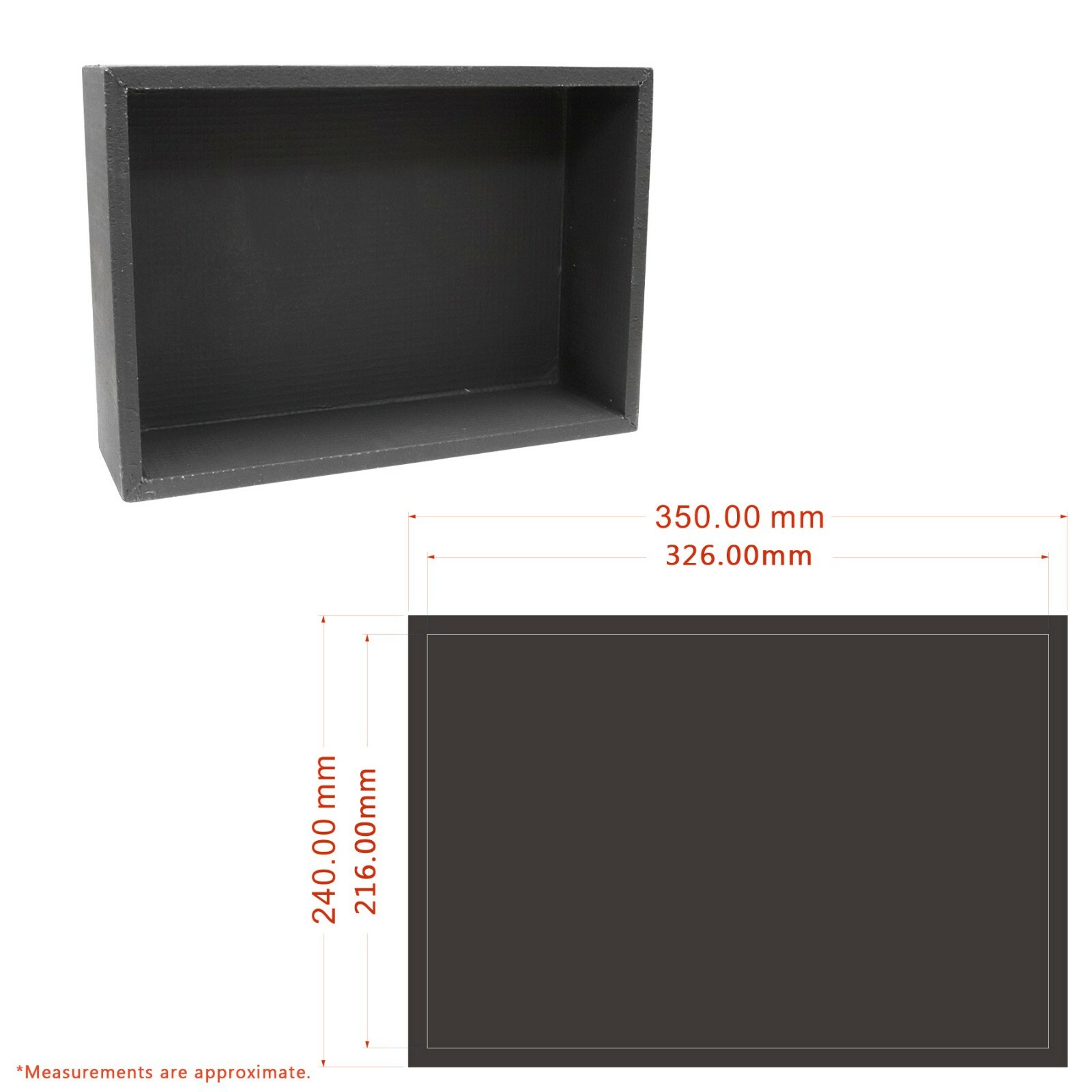 Thermopanel Shower Niche 4 Sizes Tileable Shelf Wet Room Alcove ...