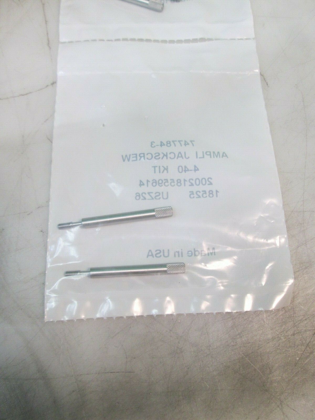 (2 PACK) TYCO AMP 747784-3 JACK SCREW #4-40 48.77MM NEW SEALED FREE ...
