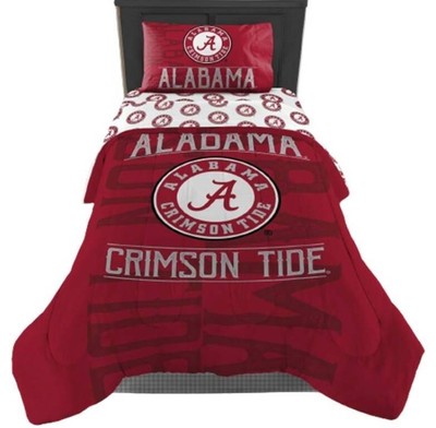 Alabama Crimson Tide NCAA Affiliation Twin/XL Comforter - W5362343728 ...