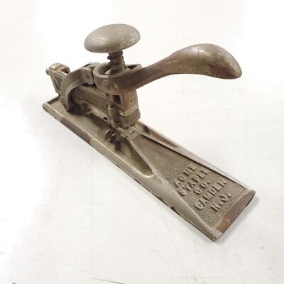 Vtg Midget Tiny stapler Acme Staple Co Camden NJ Cast Iron Steel made ...