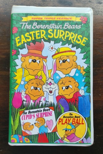 The Berenstain Bears: Easter Surprise Triple Feature VHS 1992 ...