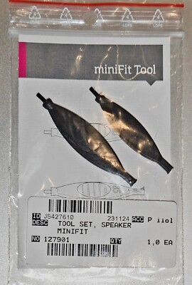 2 Oticon miniFit tool (85db-60db)( receiver mould removal tool set ...