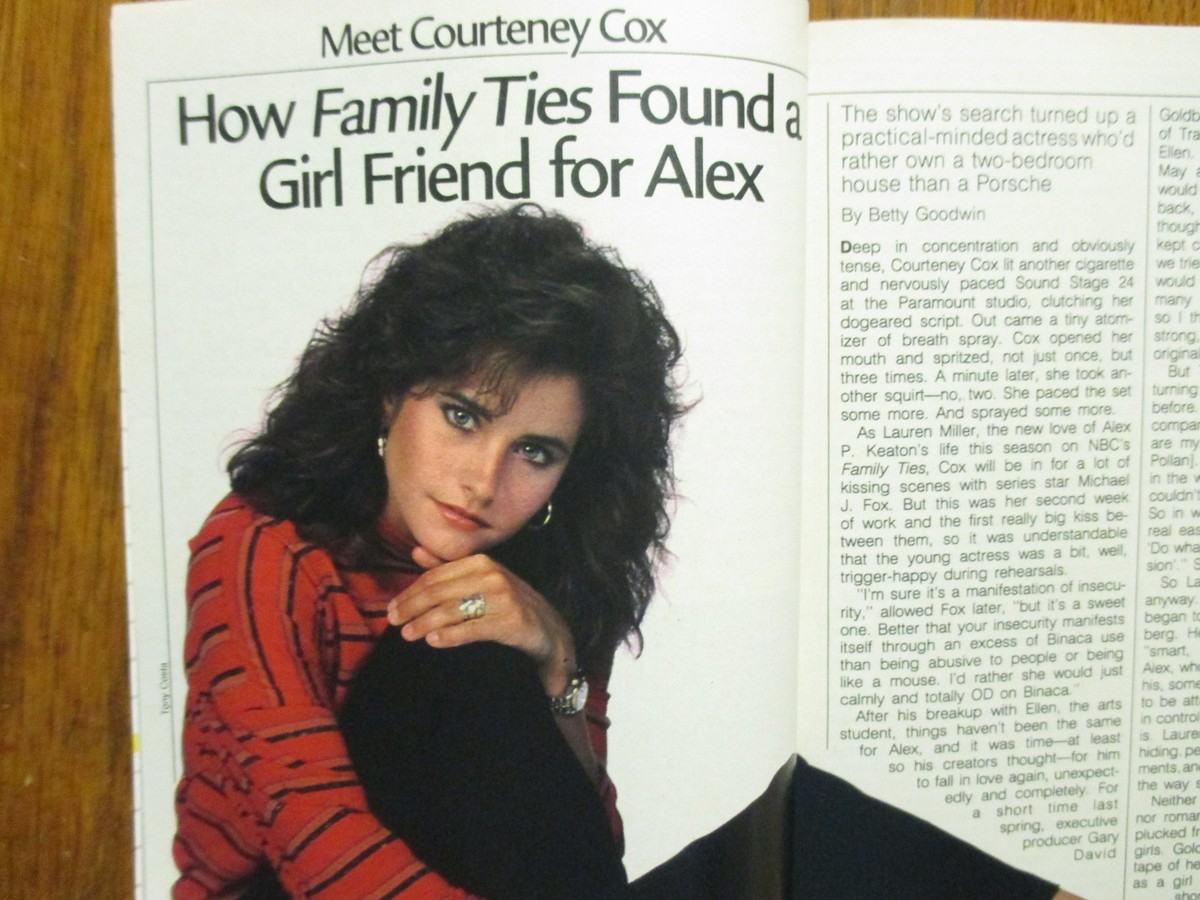 Courteney Cox Family Ties