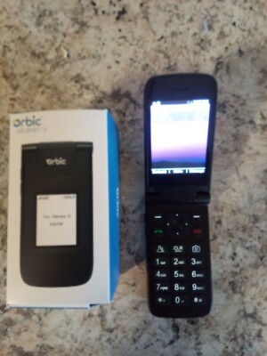Orbic Journey V RC2200L Black 4G LTE (Unlocked) Flip Phone - Open Box ...