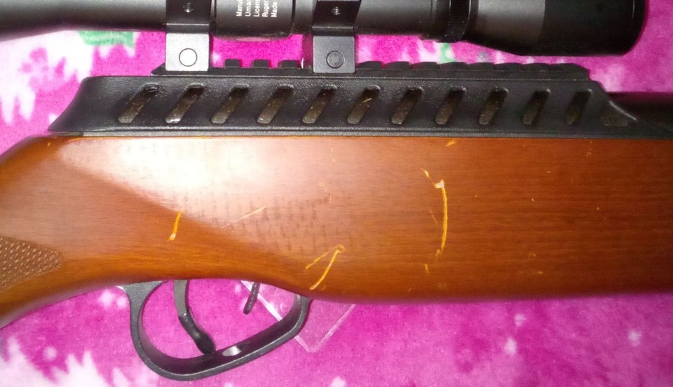 Ruger Impact Max Elite Spring-Piston Air Rifle Scope Rifled Break ...