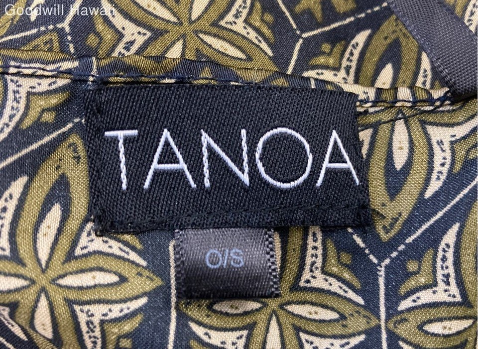 TANOA Black/Brown Long Sleeve Pull-over Poly Cardigan Women - Size O/S ...