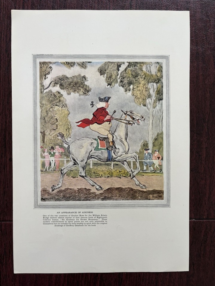Gordon Ross Art Artist Creation for Reprint "An Academy for Grown ...
